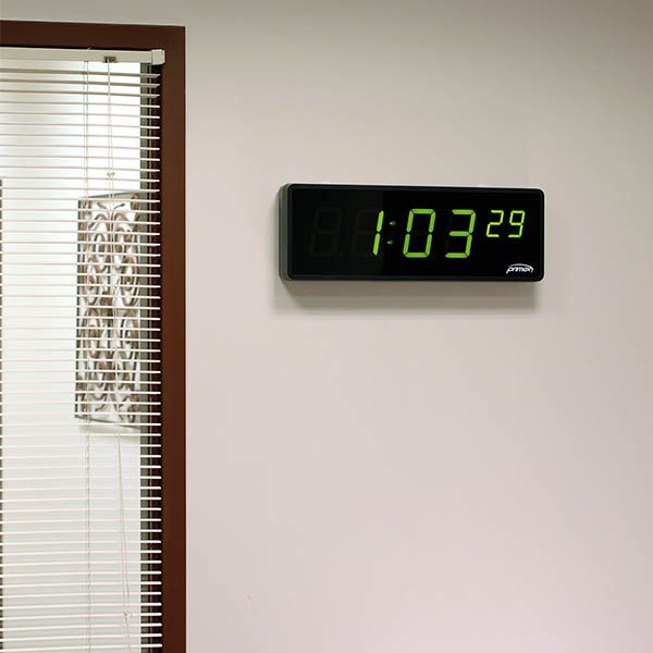 72MHz Radio LED Digital Clock, 6-Digit – Primex Sync